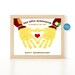 Thanksgiving Handprint Art Scarecrow Hands Toddler Handprint - Etsy