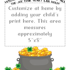 St Patricks Day Handprint Craft, Pot of Gold Toddler Handprint Art ...