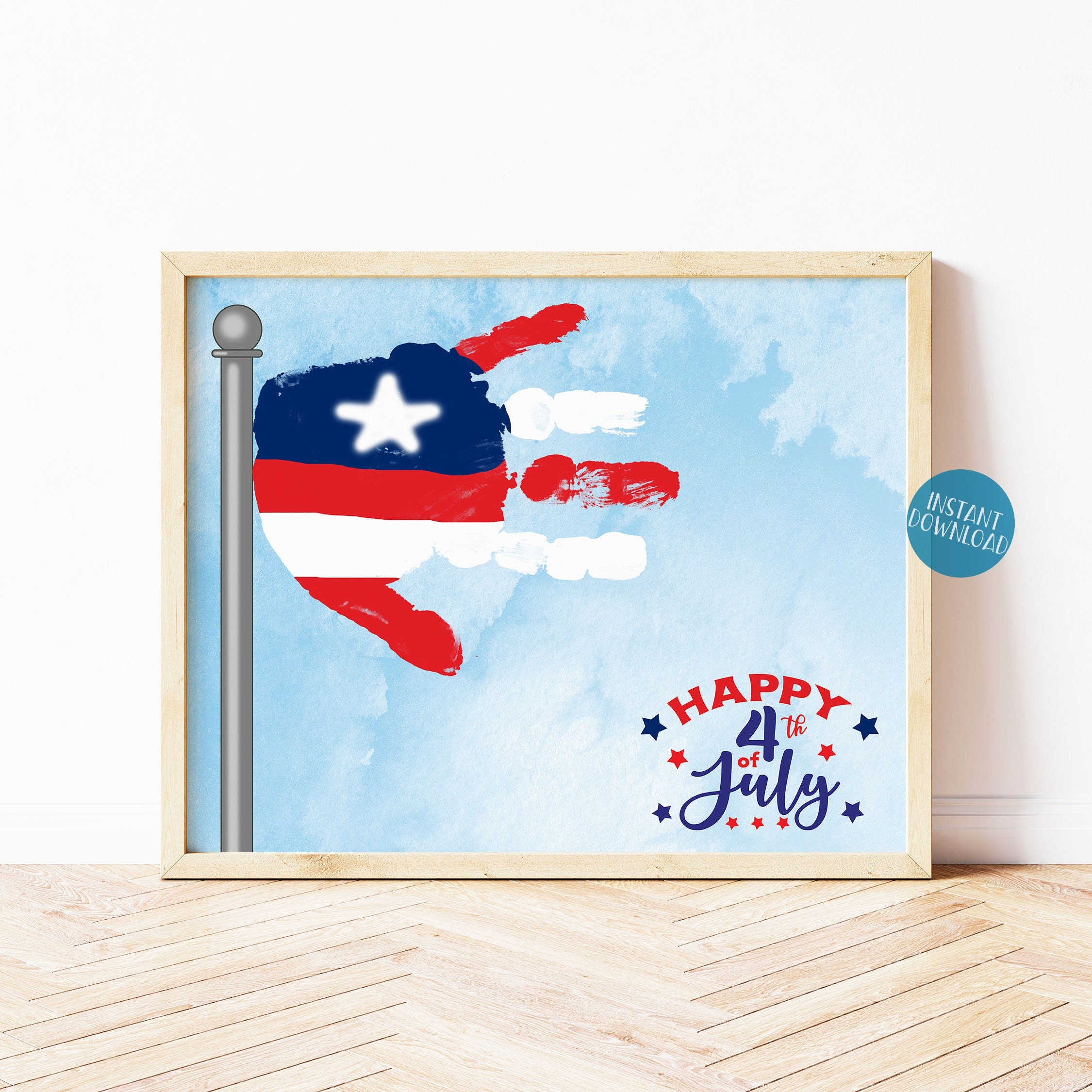 Flag Art Project For Kindergarten