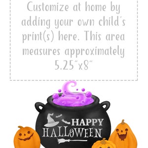 Halloween Handprint Art, Witches Cauldron Halloween Craft for Kids ...
