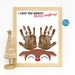 Christmas Handprint Poem, Handprint Art Project for Toddlers, Mittens ...