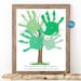 Handprint Tree Art, Toddler Handprint, DIY Kid Craft, No Matter How ...