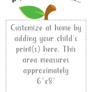 Teacher Appreciation Apple Handprint Art, Teacher Gift From Student ...