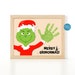 Christmas Handprint Art Project for Kids, Christmas Poem Grinch ...