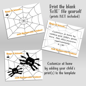 Spider Handprint Keepsake, Halloween Craft for Kids, Handprint Art ...