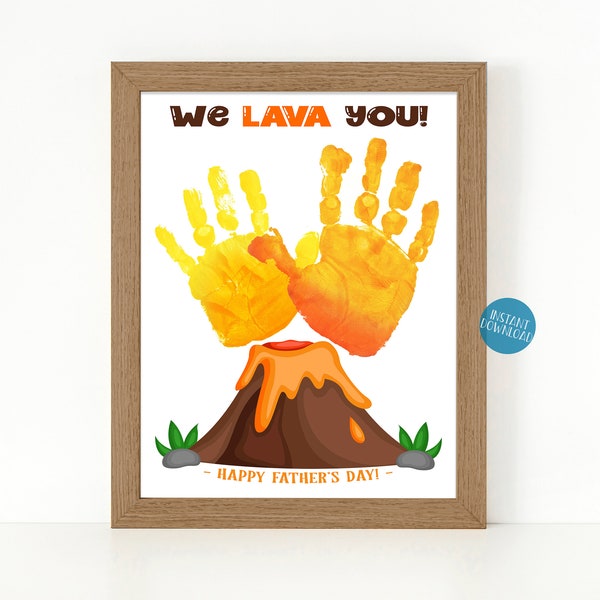 We Lava You Card - Etsy