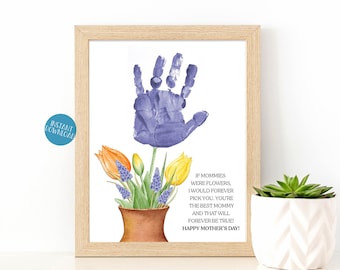Handprint Keepsake Gift for Mom Mother's Day Poem - Etsy