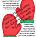 Christmas Handprint Poem, Handprint Art Project for Toddlers, Mittens ...