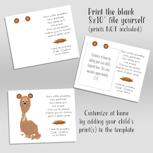 Groundhog Day Footprint Craft for Kids, Classroom Activity for ...