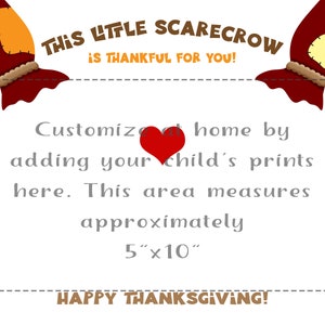 Thanksgiving Handprint Art, Scarecrow Hands, Toddler Handprint Keepsake ...