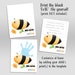 Spring Handprint Craft for Kids, Bumble Bee Handprint Art for Toddlers ...