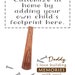 Hammer Footprint Art Project for Toddlers, Gift for Dad, Baby Footprint ...