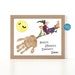 Room on the Broom Handprint Craft for Kids, Halloween Handprint Art ...