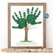 Handprint Art, Toddler Keepsake, DIY Kid Craft, No Matter How Tall I ...