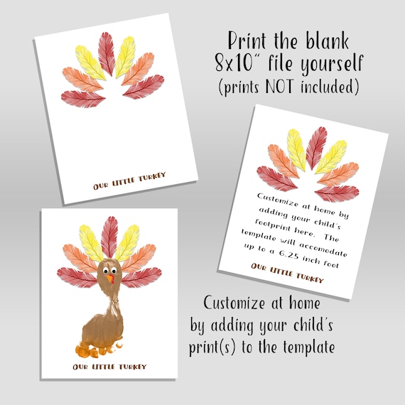Turkey Foot Template