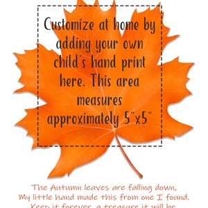 Autumn Handprint Art, Preschool Activities for Fall, Toddler Art ...