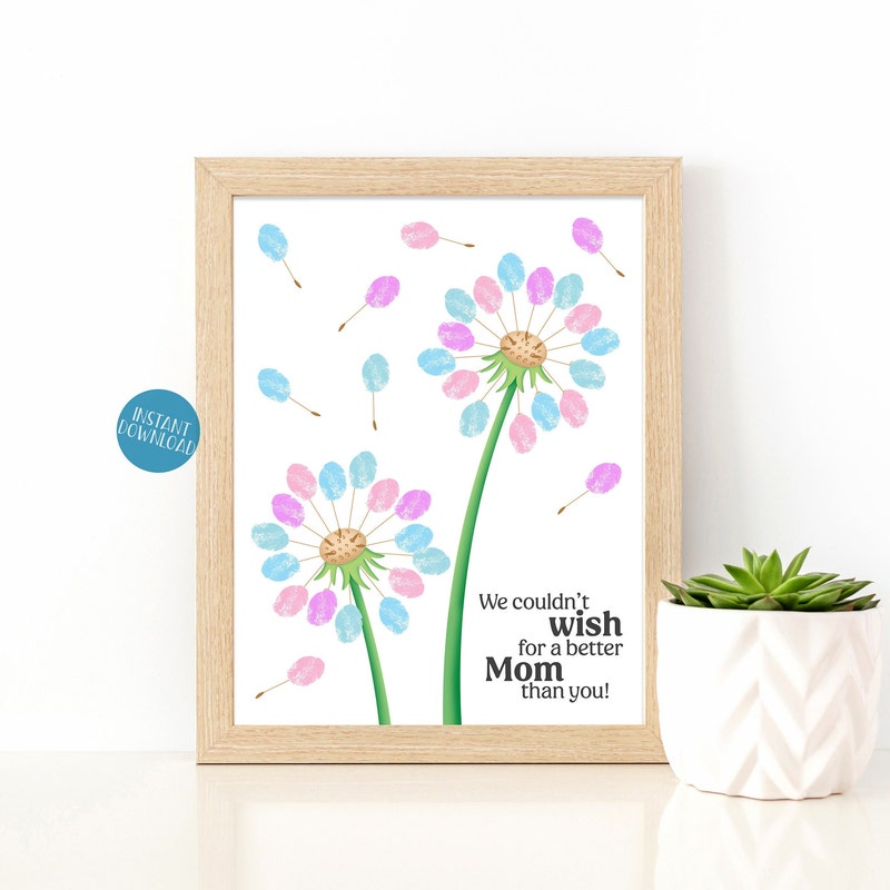 Dandelion Fingerprint Svg - Etsy