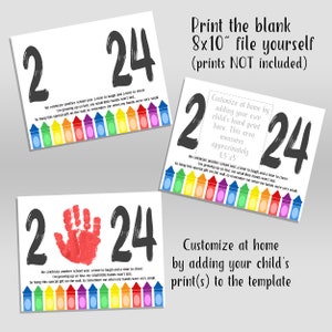 End of School Handprint Craft for Kids, DIY Kid Craft, Last Day of ...