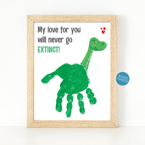 Dinosaur Valentine Printable - Etsy
