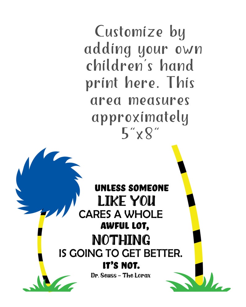 Dr Seuss Handprint Art for Kids, Truffula Tree Handprint Crafts for ...