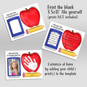 Last Day of Kindergarten, Last Day of School Memory Scrapbook Page ...