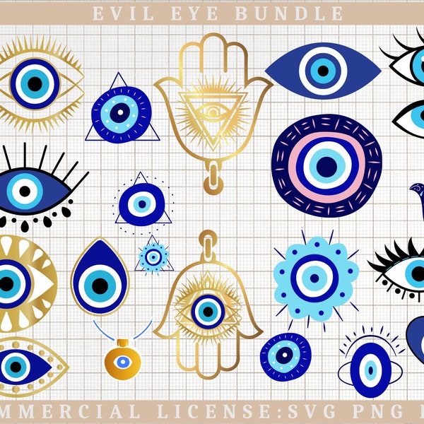 Evil Eye Print - Etsy