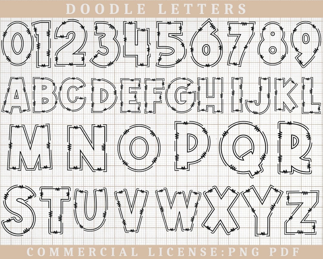 Letter Png,doodle Letter Png,split Alphabet Png, Split Letters ...