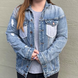 Def Leppard Upcycled Denim Jacket - Etsy