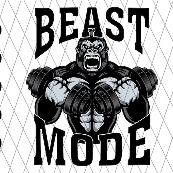 Beast Mode Svg - Etsy