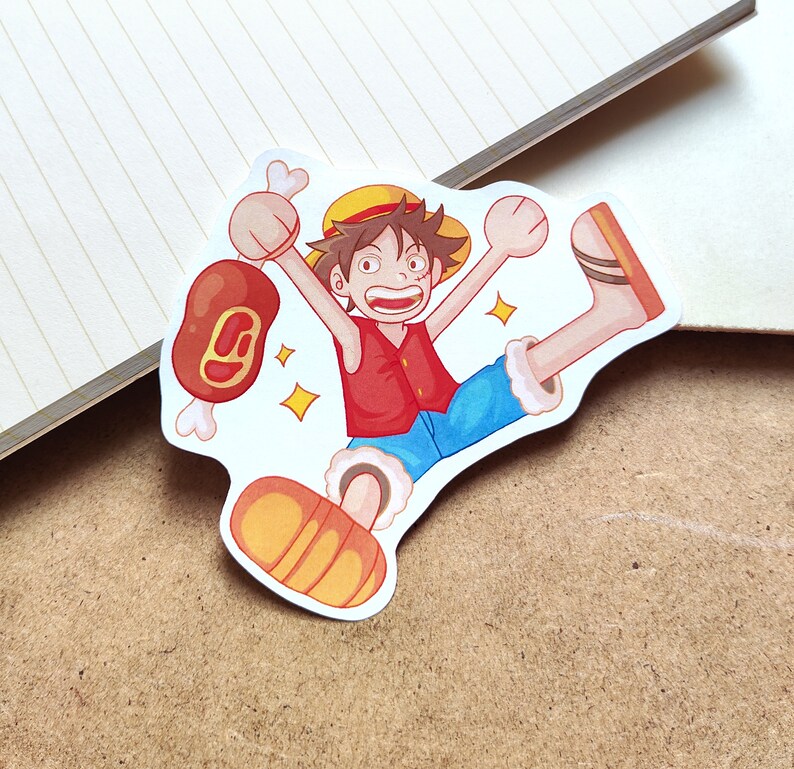 One Piece Sticker Pack Anime Sticker Set Luffy Zoro Nami - Etsy