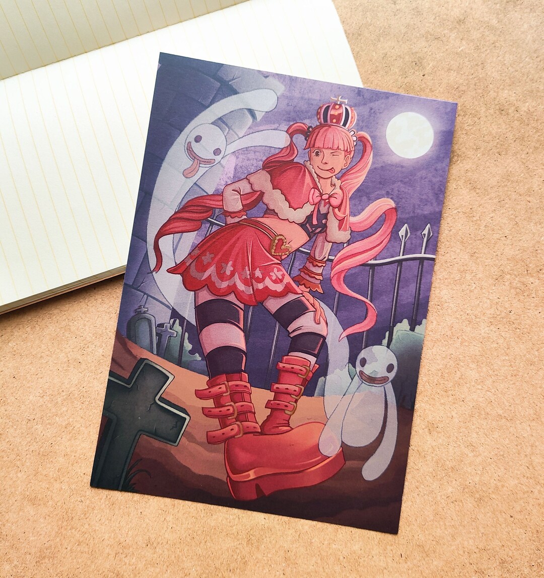One Piece Perona Art Print Anime Manga Art Print, Thriller Bark - Etsy