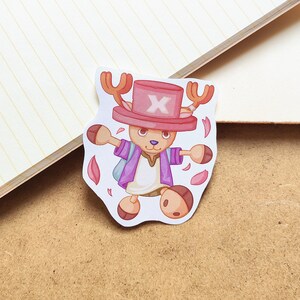 One Piece Sticker Pack, Anime Sticker Set Luffy, Zoro, Nami, Sanji ...