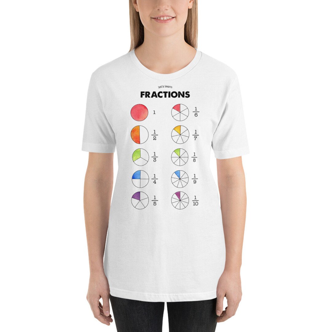 Let's Learn Fractions Shirt, Teacher Shirt, School Shirt, Kindness ...