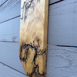 Fractal Burn Art Wall Mounted Board - Etsy