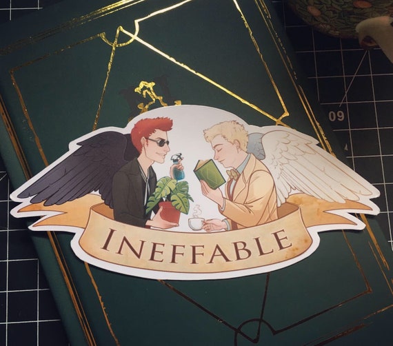 Ineffable Good Omens Sticker - Etsy