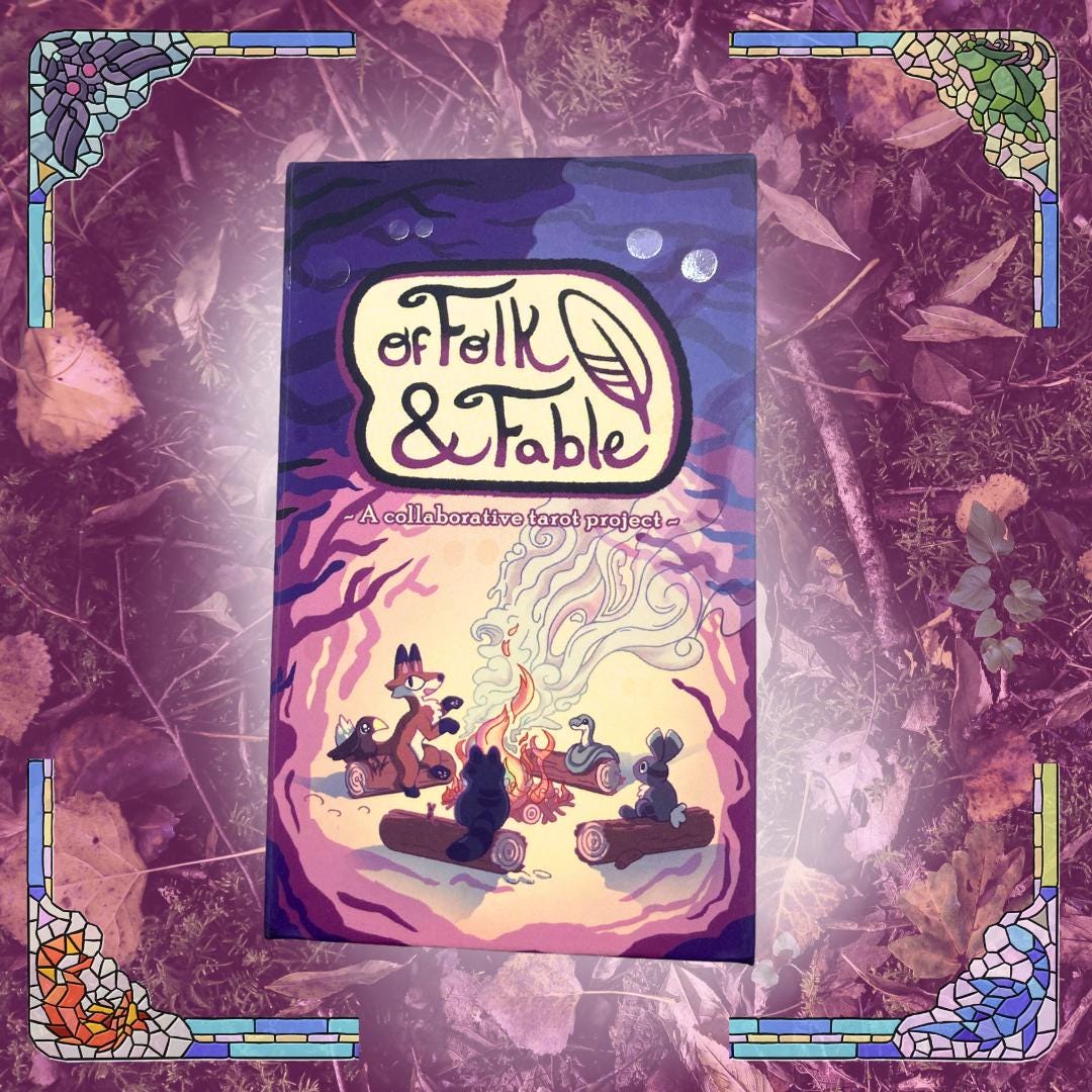 Of Folk & Fable Tarot Card Deck - Etsy