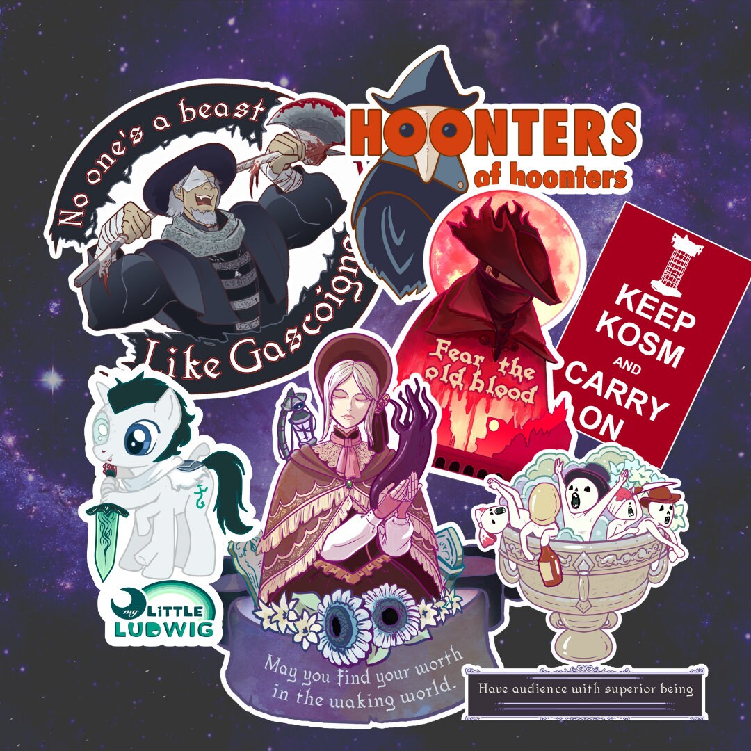 Bloodborne Sticker Set - Etsy