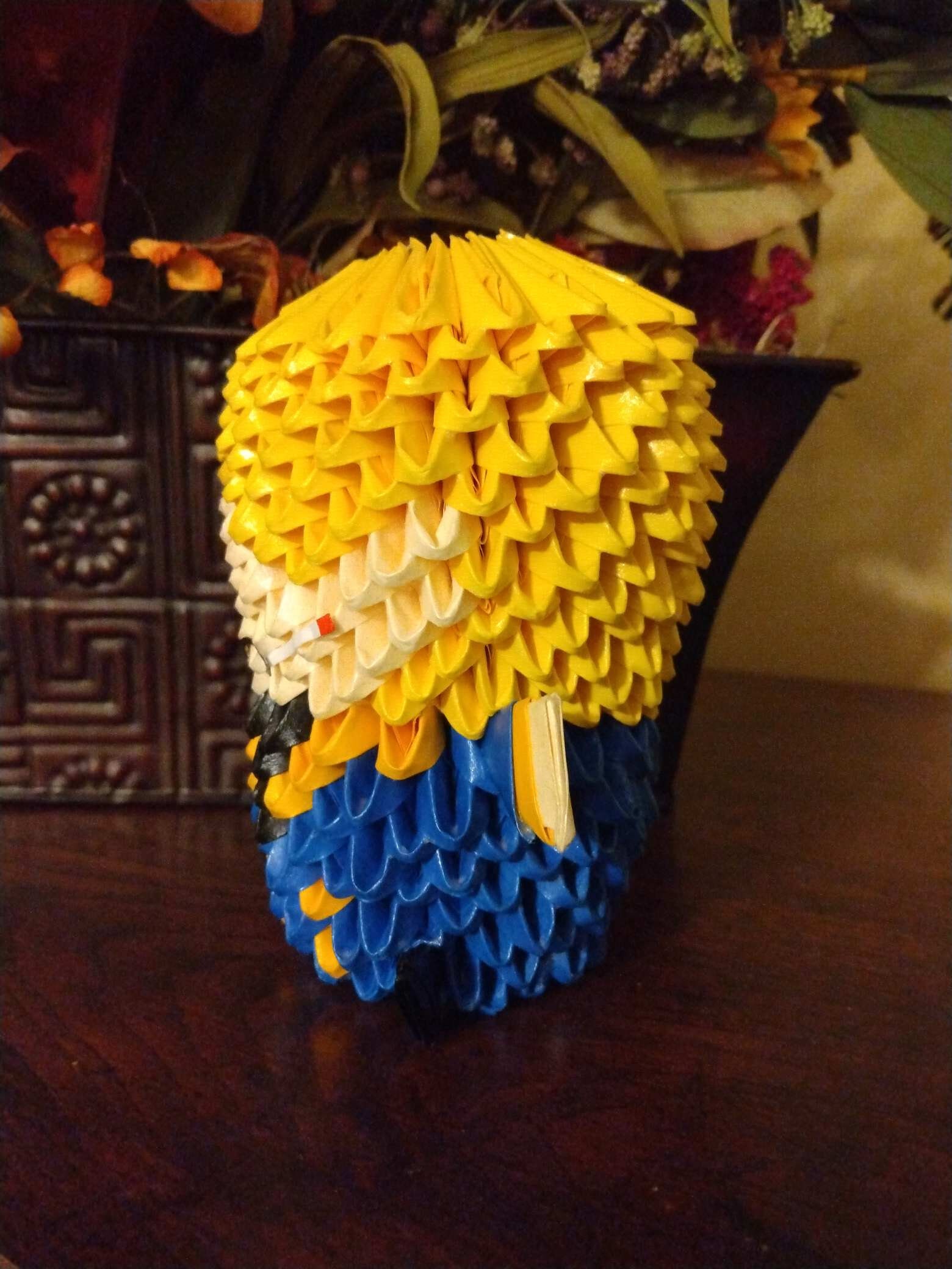 Handcrafted 3D Origami Anime Pirate Crew - Unique Paper Art for Anime ...