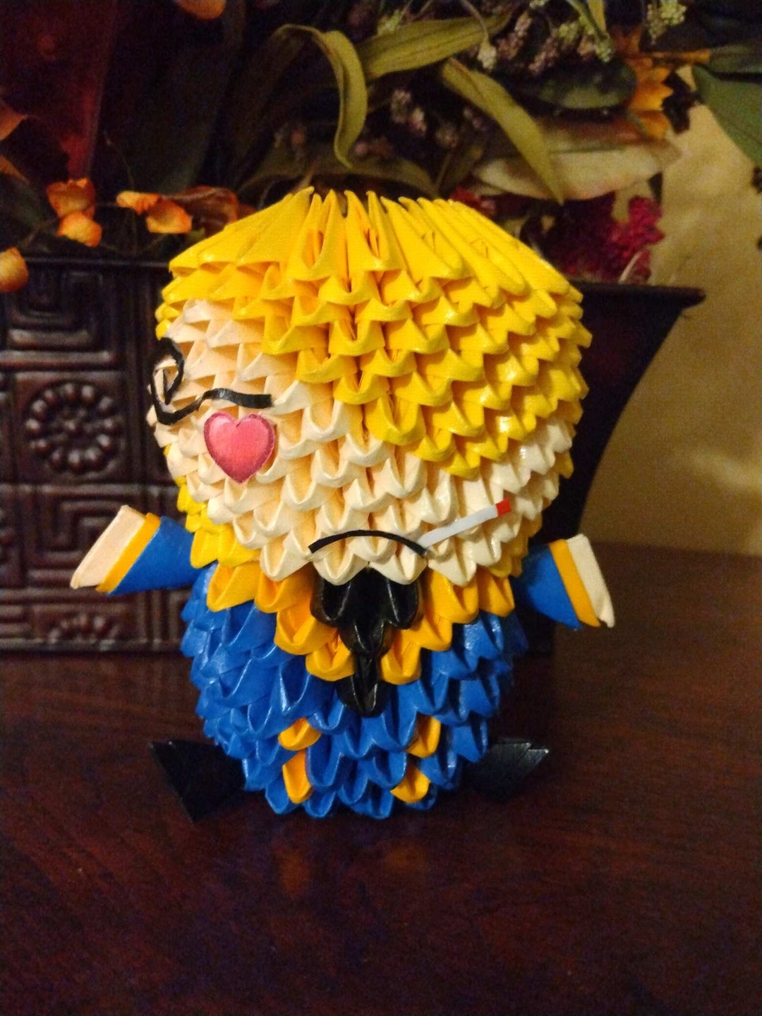Handcrafted 3D Origami Anime Pirate Crew - Unique Paper Art for Anime ...
