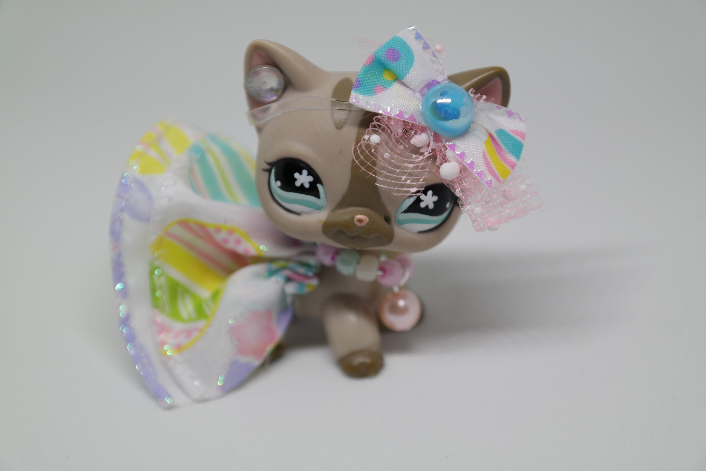 For Littlest Pet Shop Custom Accessories Collar Bow Outfit NO | Etsy