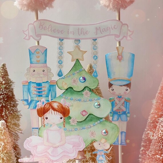 THE NUTCRACKER Cake Topper Ballet Cake Topper | Etsy