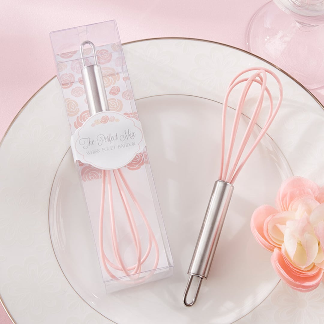 Pink Kitchen Whisk Favor, the Perfect Mix Whisk Favor in Box, Wedding ...