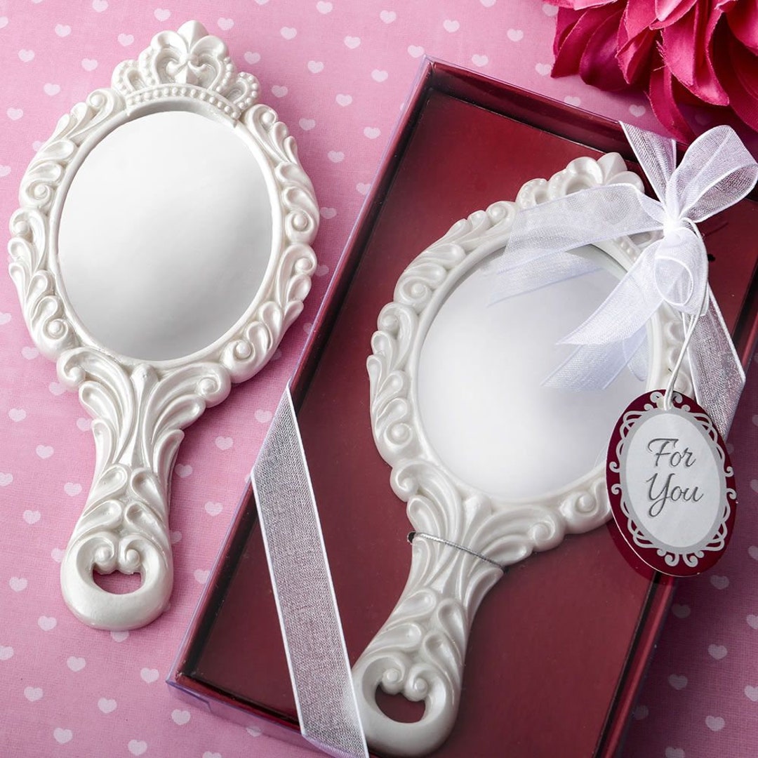 Hand Mirror, Royal Princess Hand Mirror, Princess Favor, Hand Mirror ...