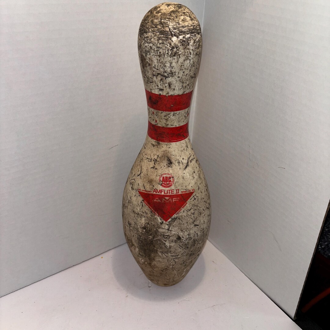 Amflite II Bowling Pin - Qubica AMF USBC Plastic Coated W/ Wood Core ...
