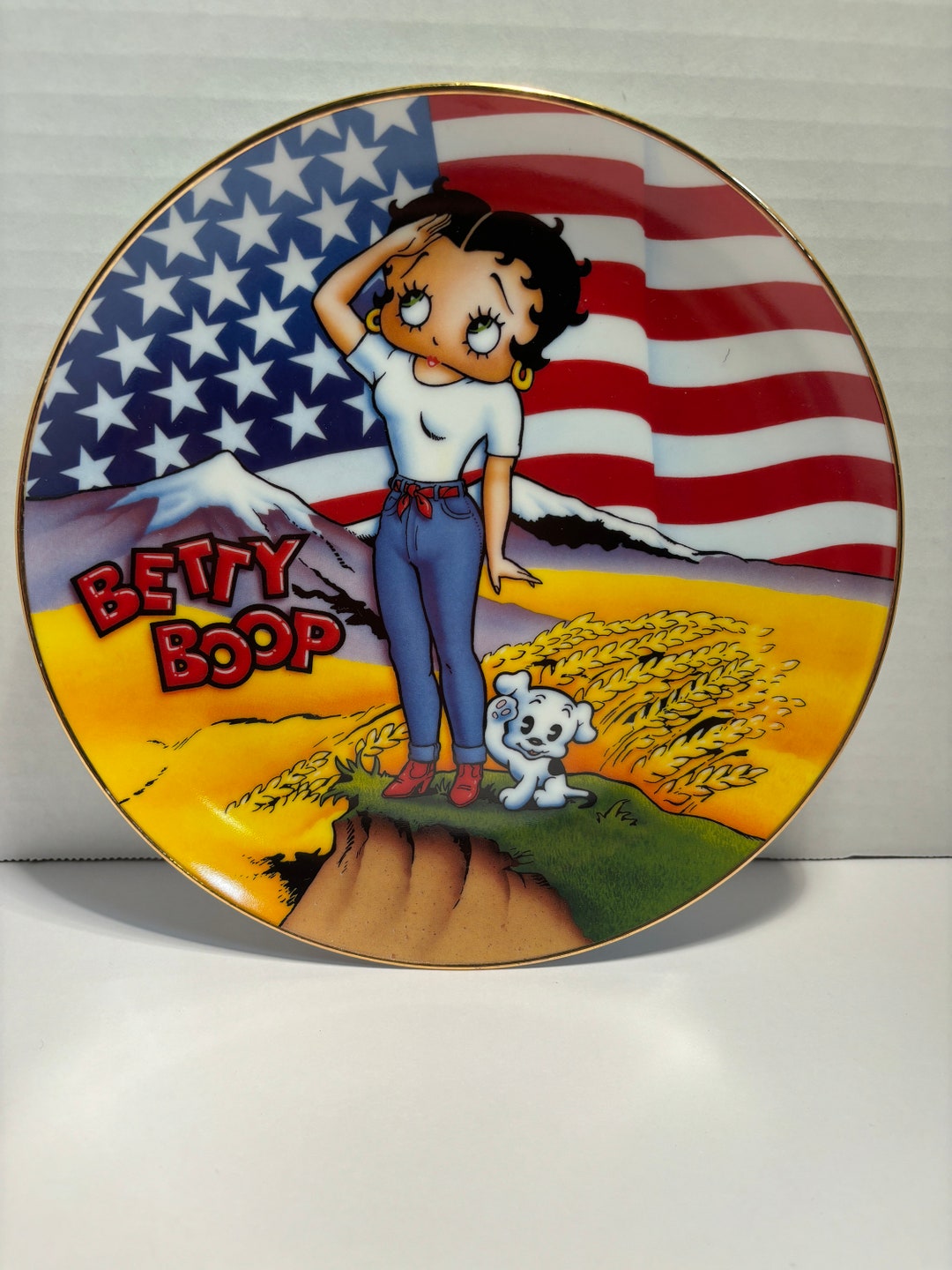 Betty Boop Porcelain Collector Plates by the Danbury Mint 8 Plates All ...