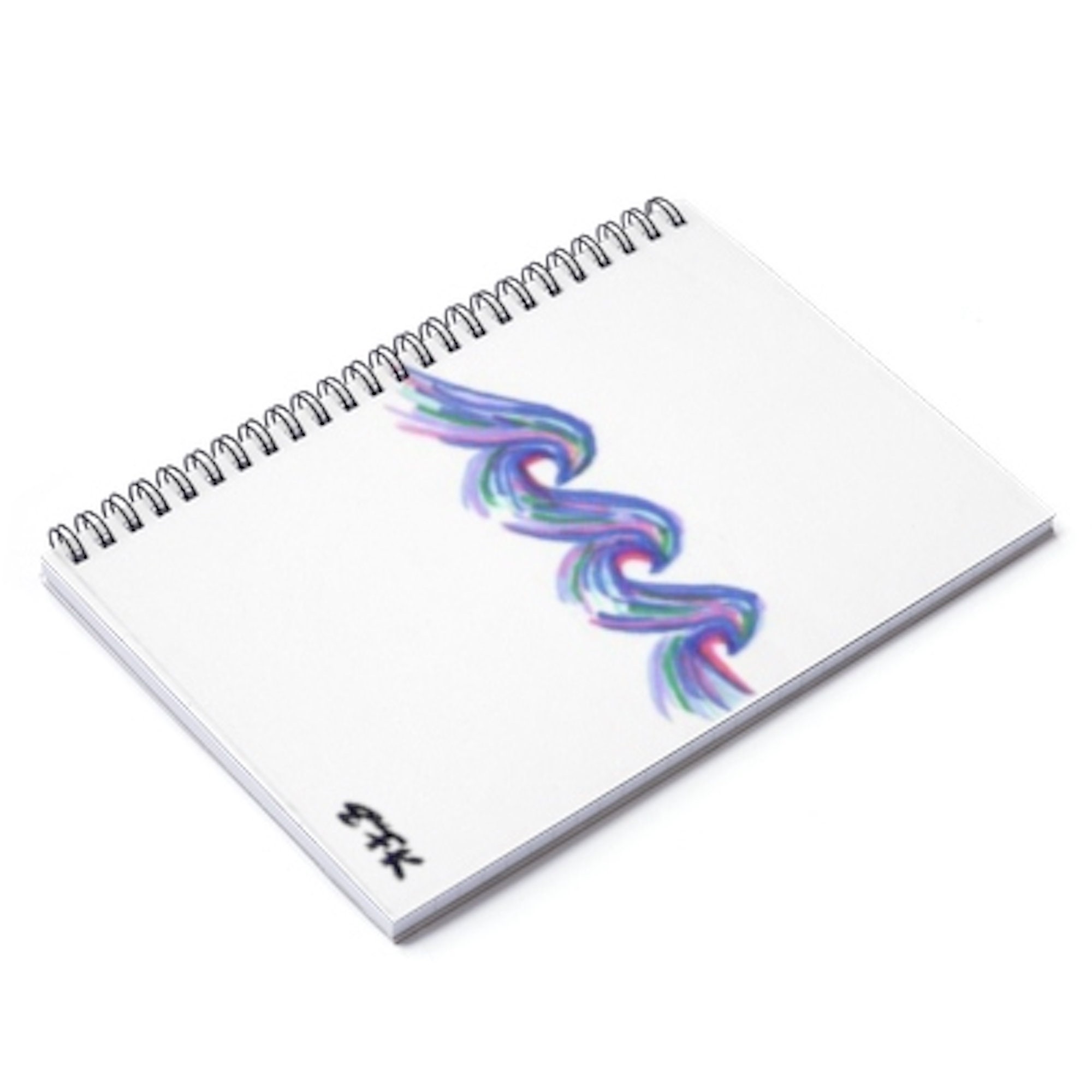 Ocean Waves Spiral Notebook Travelers Notebook Travel | Etsy