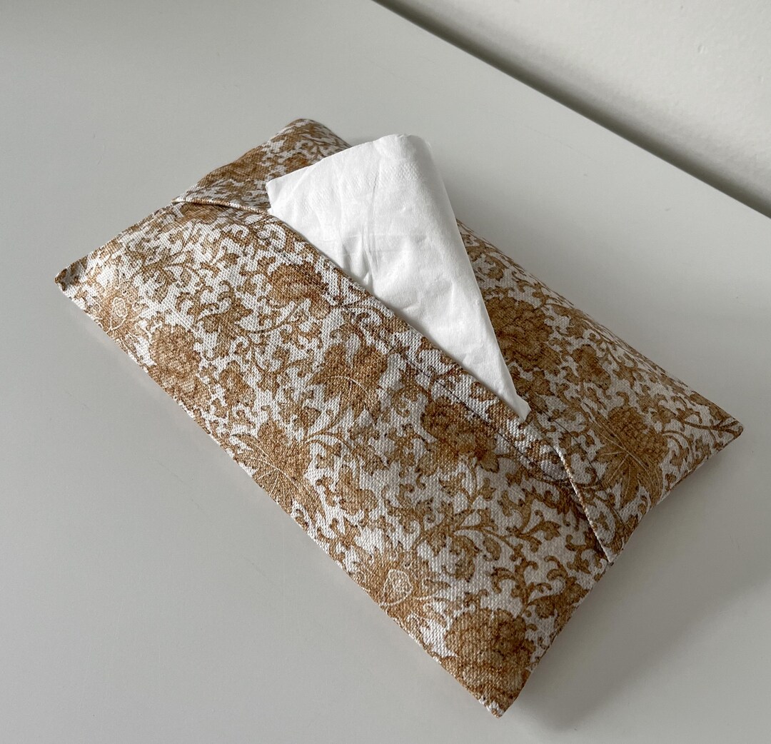 Fabric Tissue Holder | Kleenex Cover | Coffee Table Napkin Holder ...