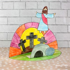 Bible Easter Diorama, Sunday School Christ-centered Craft for Kids ...