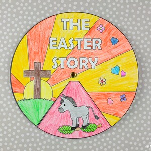 The Easter Story Craft for Kids, Sunday School Craft, Easter Story ...