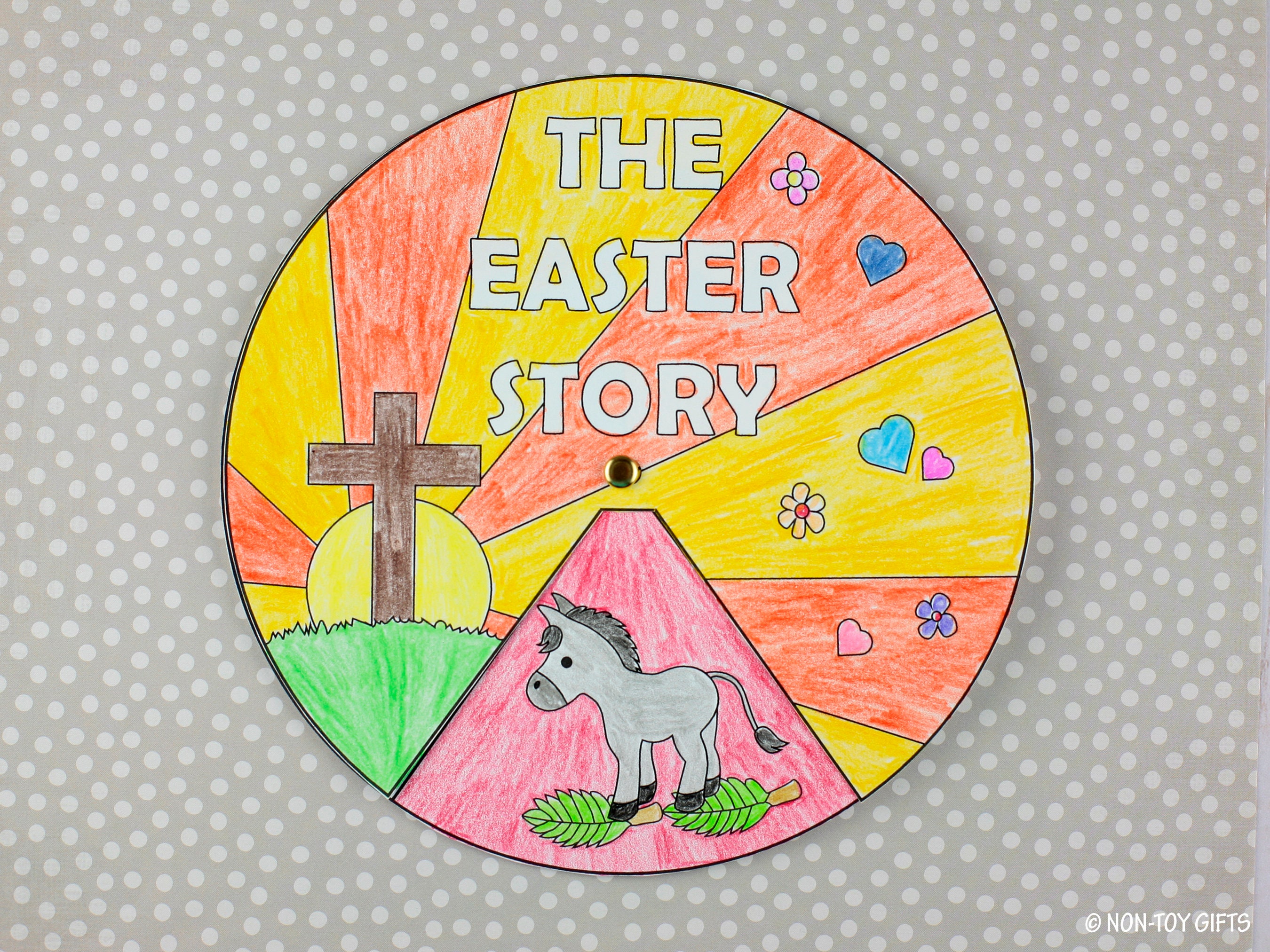 The Easter Story Craft for Kids, Sunday School Craft, Easter Story ...